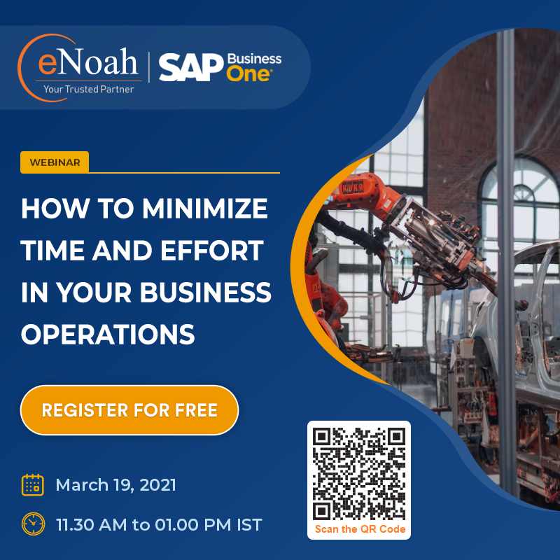 Webinar: How to Minimize Time and Effort in your Business Operations ...